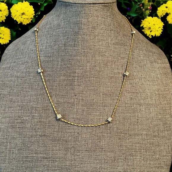 Trifari | Jewelry | Vintage Crown Trifari Chain Necklace With ...
